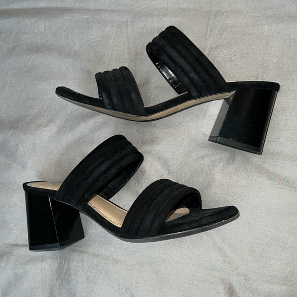 Gianni Bini | Shoes | Gianni Bini Black Block Heel Sandals | Poshmark